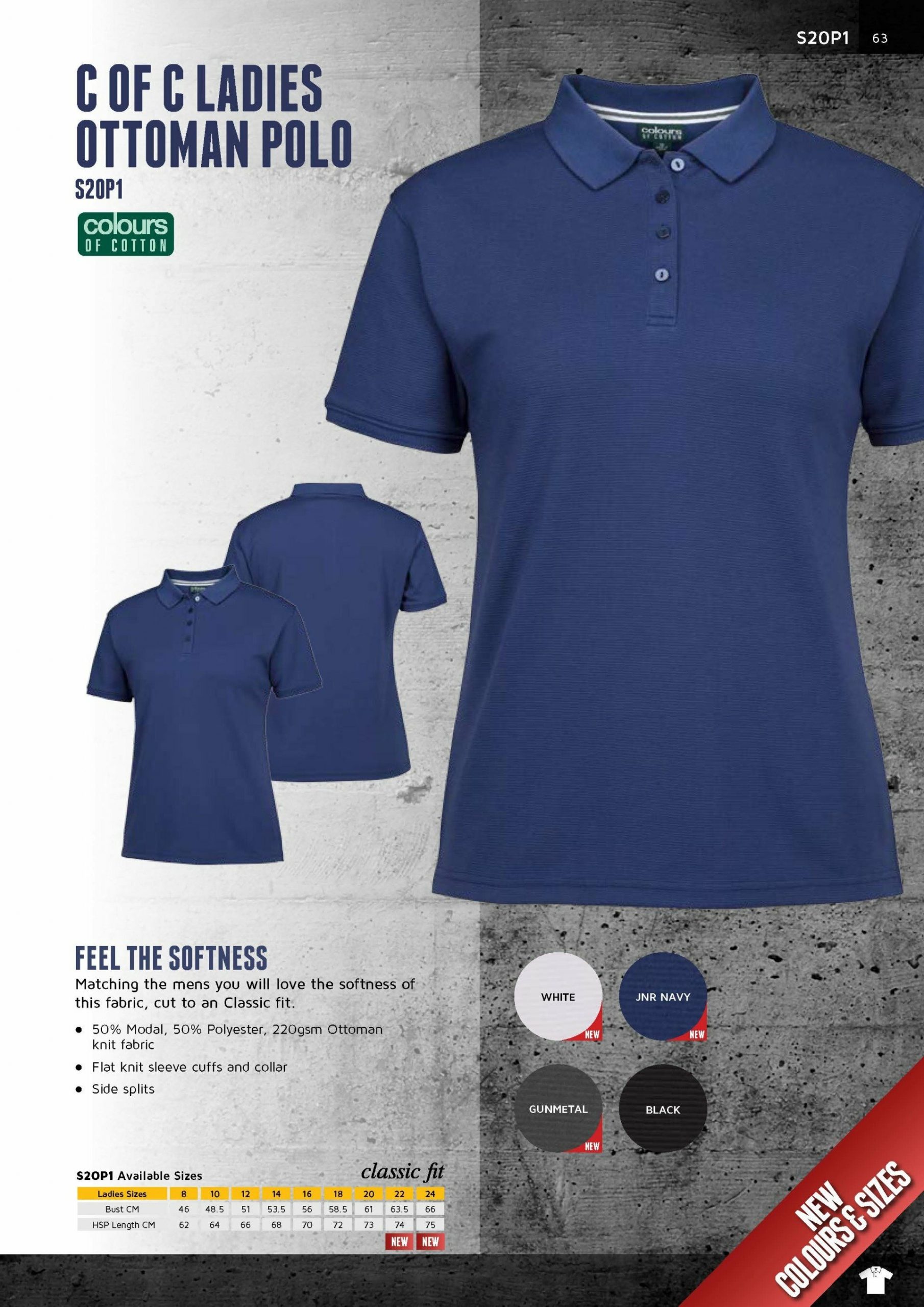 C of C Ladies Ottoman Lovely Soft Polo – Ballarat Embroidery Team ...